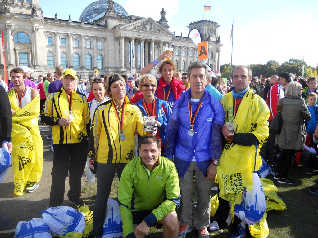 Six magnifiques records personnels au marathon de Berlin - Amicourse