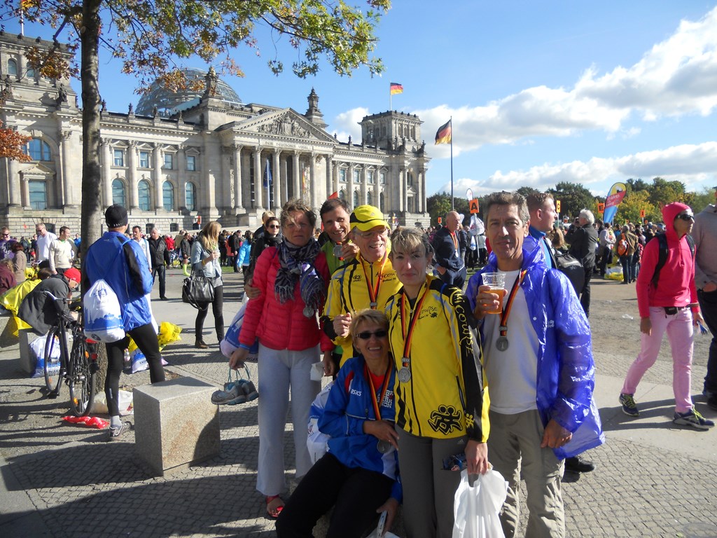 Six magnifiques records personnels au marathon de Berlin - Amicourse